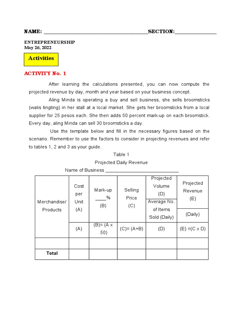 Activities of Q4 - Week 4 | PDF | Trade | Investing