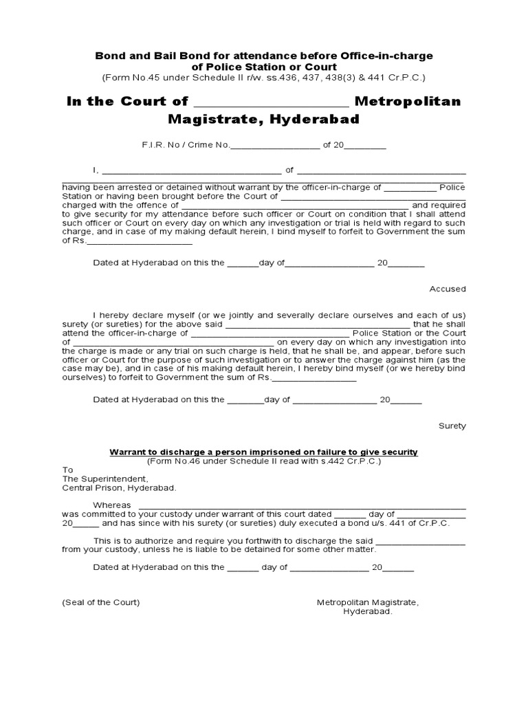 Bail Bond | PDF | Bail | Political Law