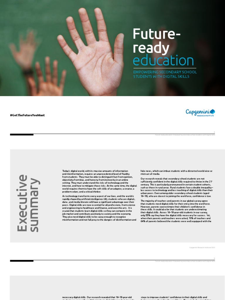 Capgemini_Future_Ready_Education_Digital_Skills_2023_76_pgs | PDF ...