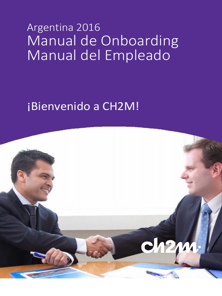 Manual de Onboarding CH2M Argentina | PDF | Calidad (comercial ...