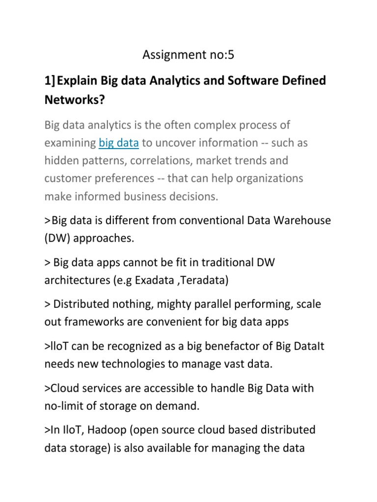 Assignment No 5 | PDF | Cloud Computing | Machine Learning