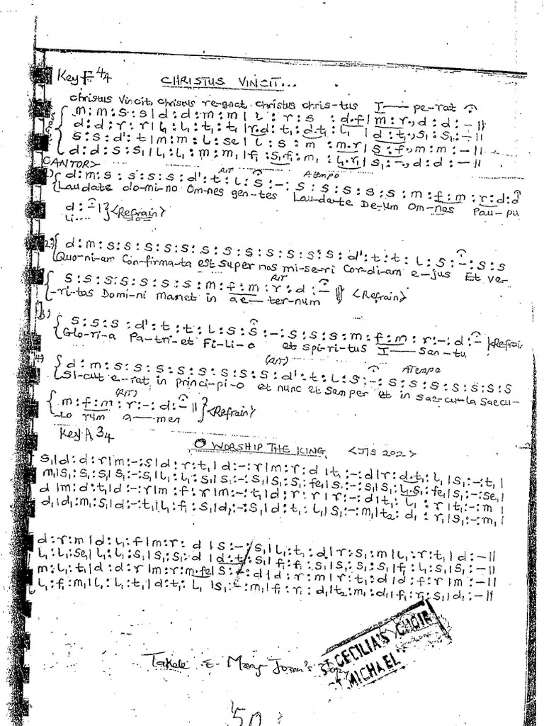 Christus, Vincit | PDF