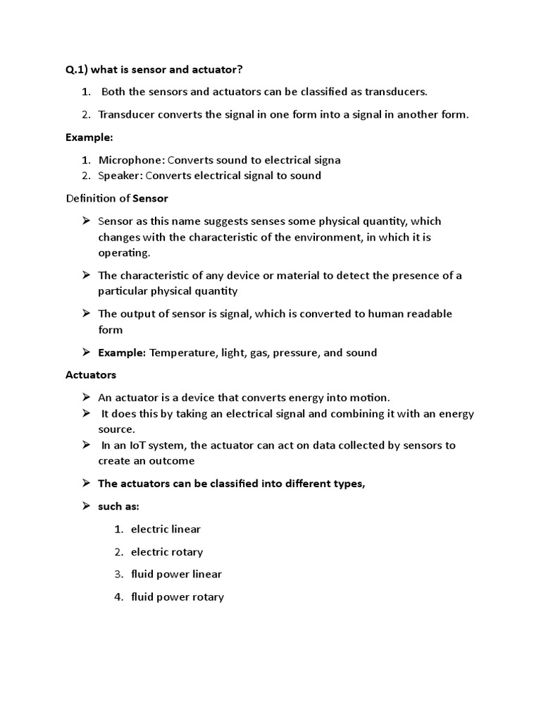 Iiot Question Bank | PDF | Computer Network | Embedded System