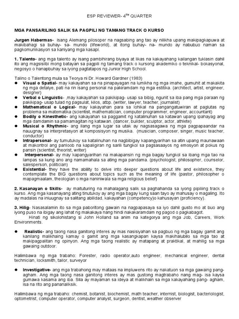 Grade 9 Reviewer | PDF