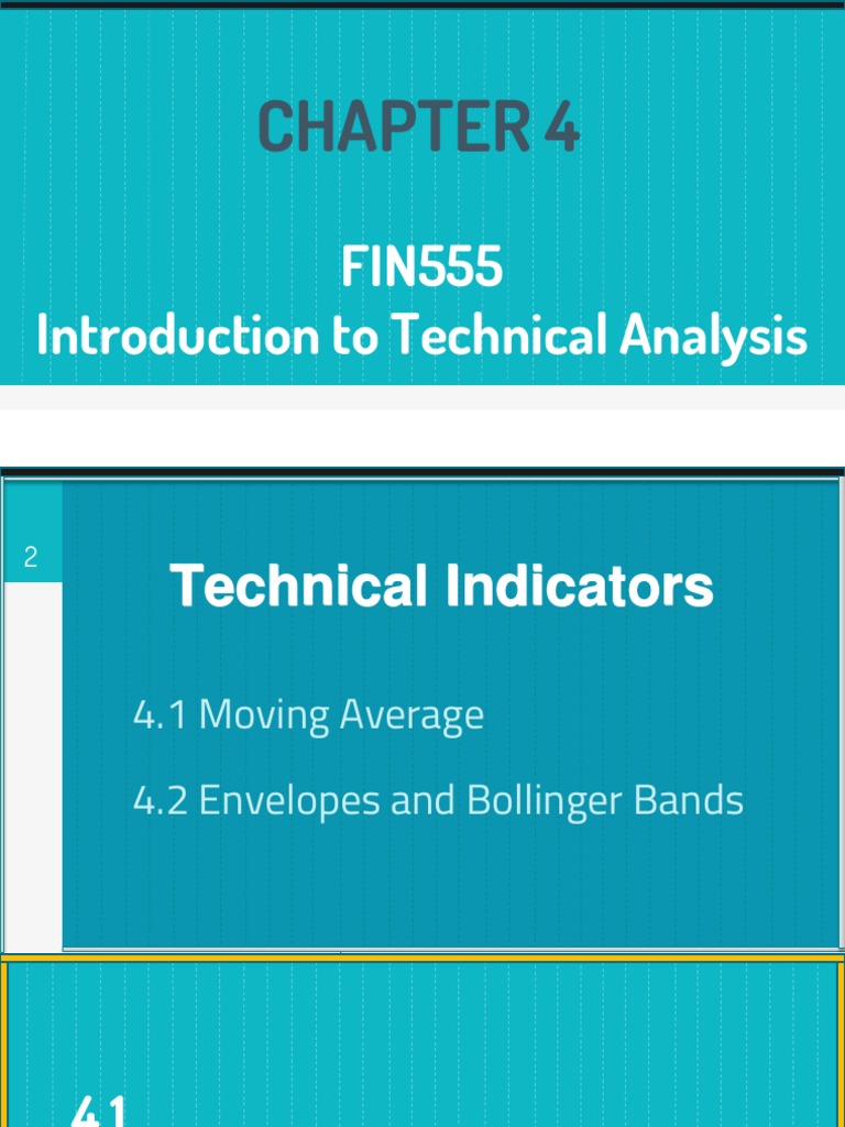 Chapter 4 Moving Average Pdf Moving Average Market Trend