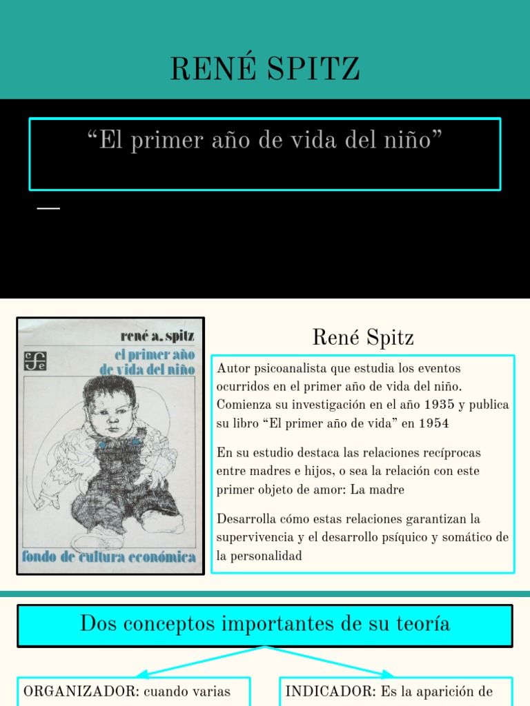 6 René Spitz | PDF | Psique (psicología) | Amor