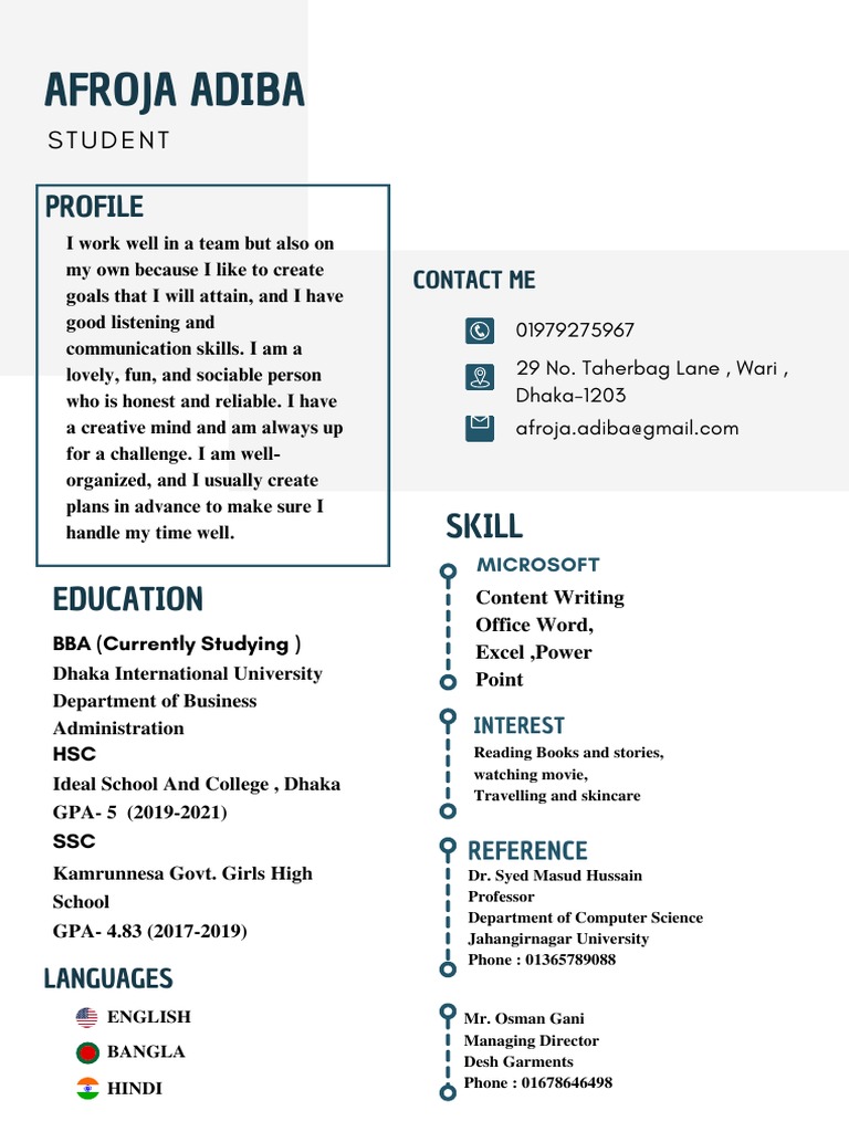 White Chef Simple Curriculum Vitae | PDF