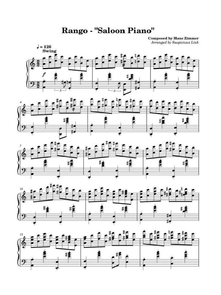 Saloon Piano (1) | PDF