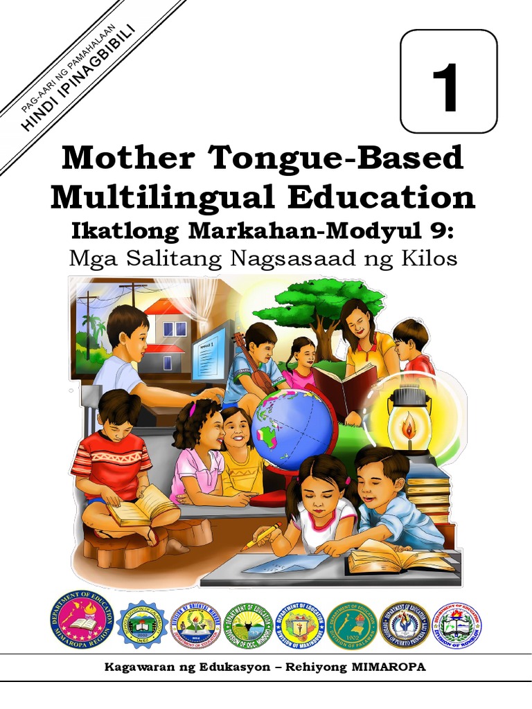 MTB-MLE 1 Modyul 9 - Mga Salitang Nagsasaad NG Kilos | PDF