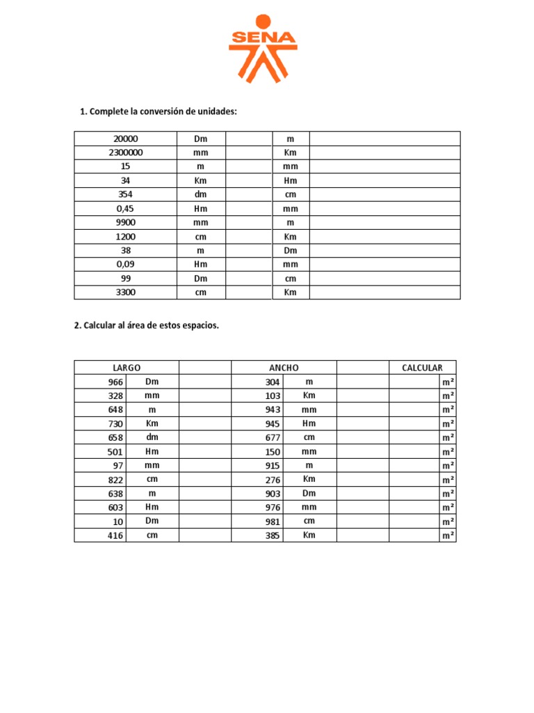 Ejercicios de Cubicaje | PDF