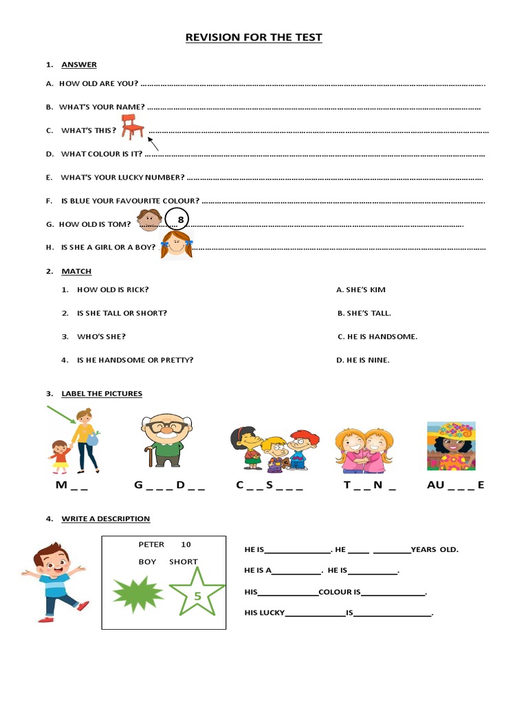 Revision Unit 2 | PDF