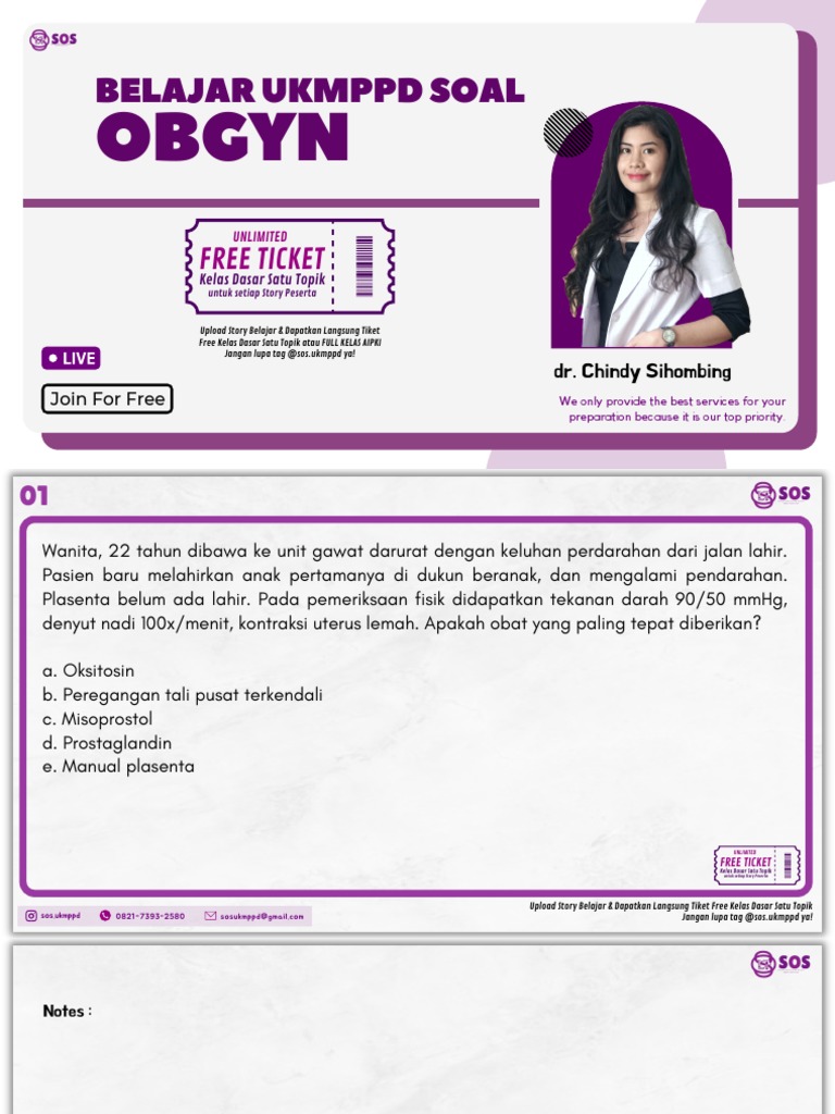 Bus Obgyn Peserta | PDF