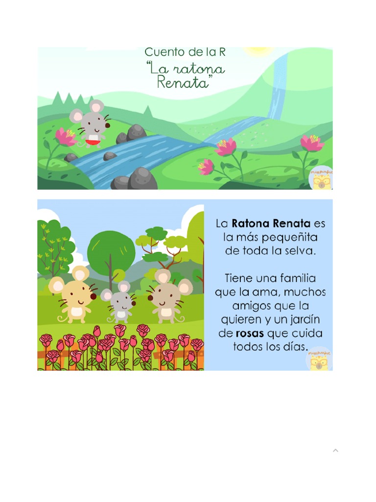 Cuento de La Letra R - Mundo de Rukkia | PDF