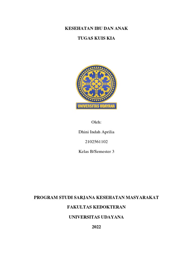 Dhini Indah Aprilia - KUIZ KIA | PDF