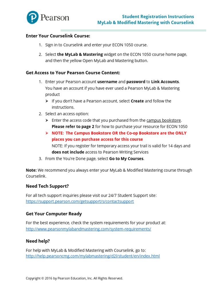 ECON 1050 Registration Instructions - F22 | PDF | Computing