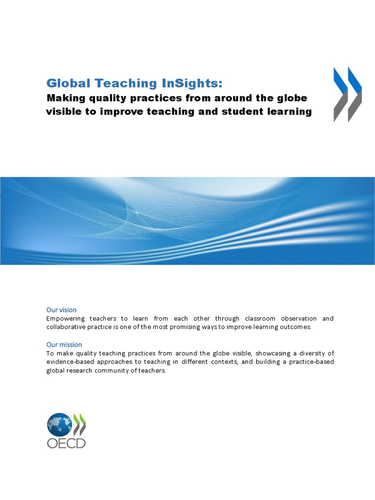Global Teaching InSights | PDF | Teachers | Pedagogy