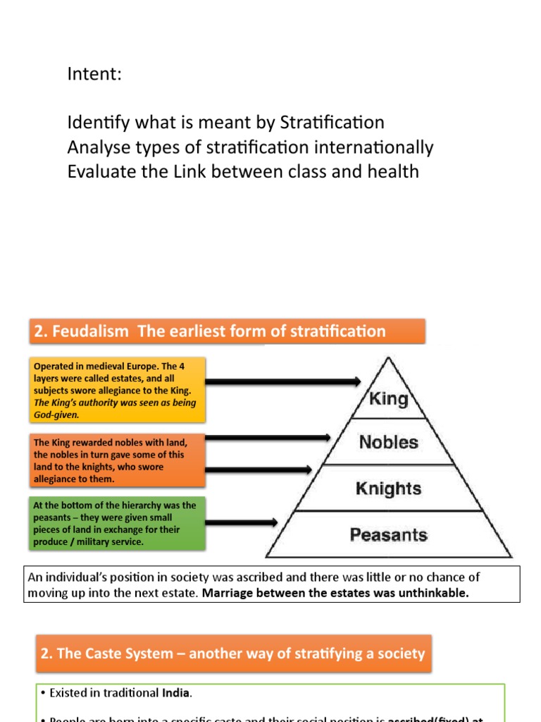 UNIT 10 - Types-Of-Stratification - 1 | PDF | Caste | Social Stratification