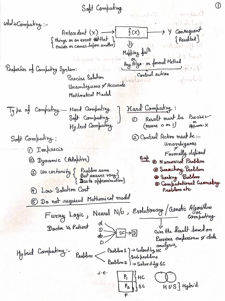 Soft Computing Notes | PDF