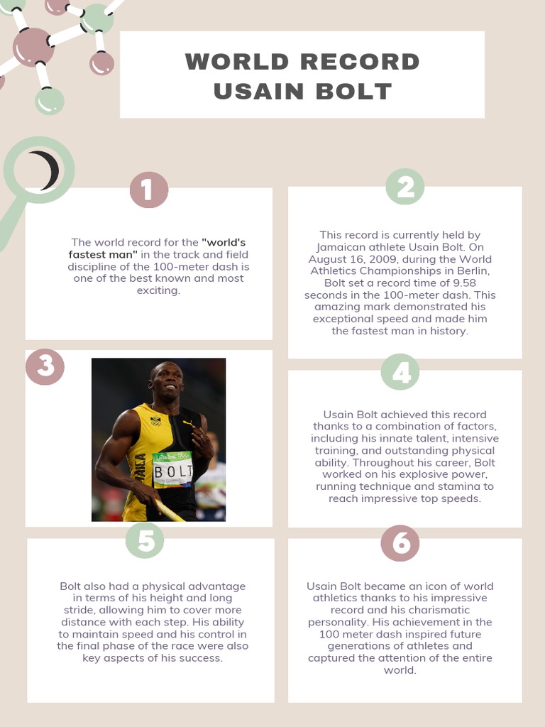 World Record Usain Bolt | PDF