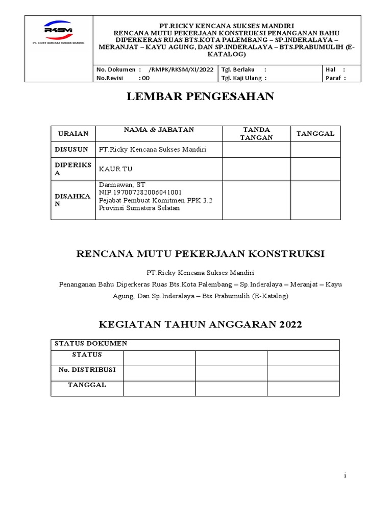 RMPK (E-Katalog) | PDF | Teknologi & Rekayasa
