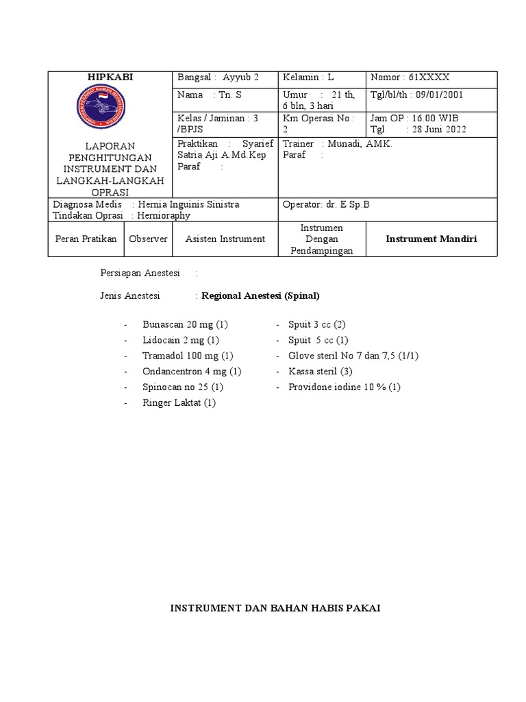 HERNIORAPHY Minggu 5 | PDF