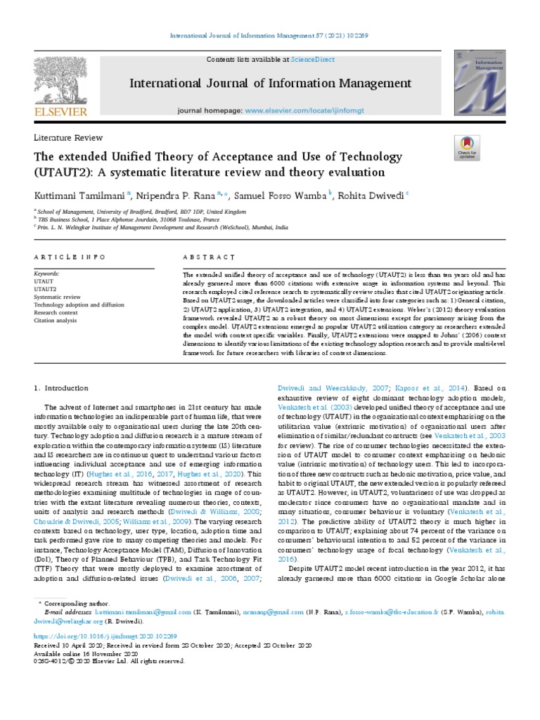 Article | Download Free PDF | Theory | Information System