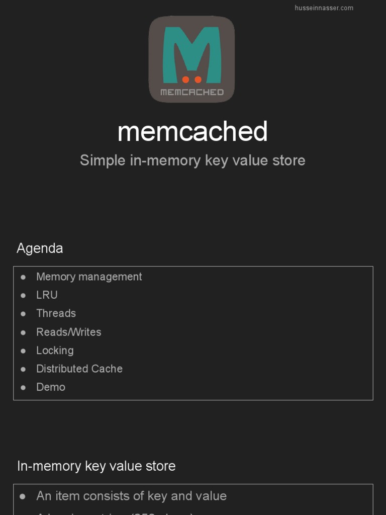 Memcached | PDF | Cache (Computing) | Computer Data Storage
