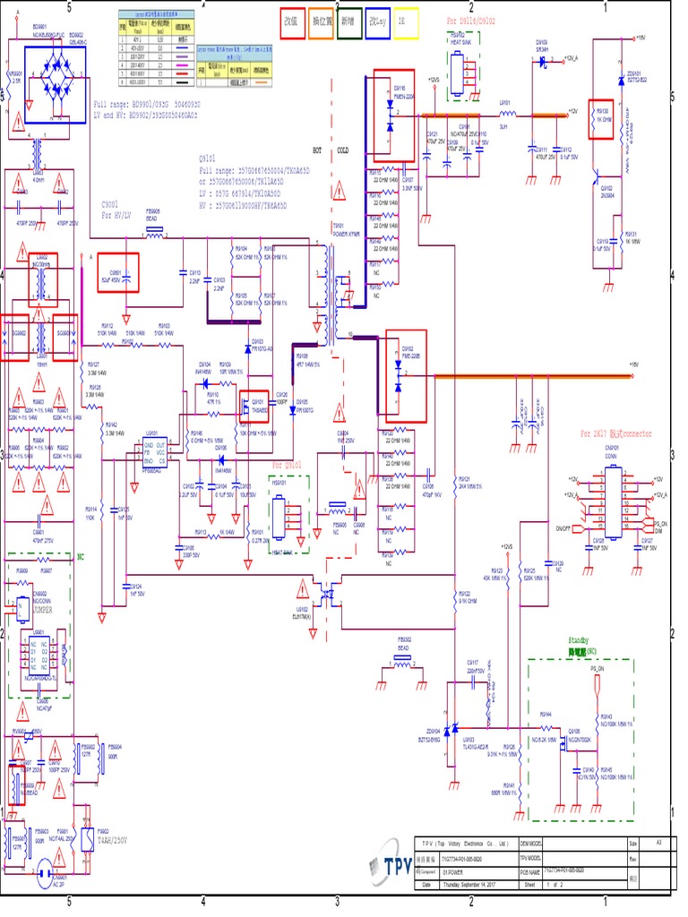4.power Board 715G7734 | PDF | Electrical Engineering | Electronics