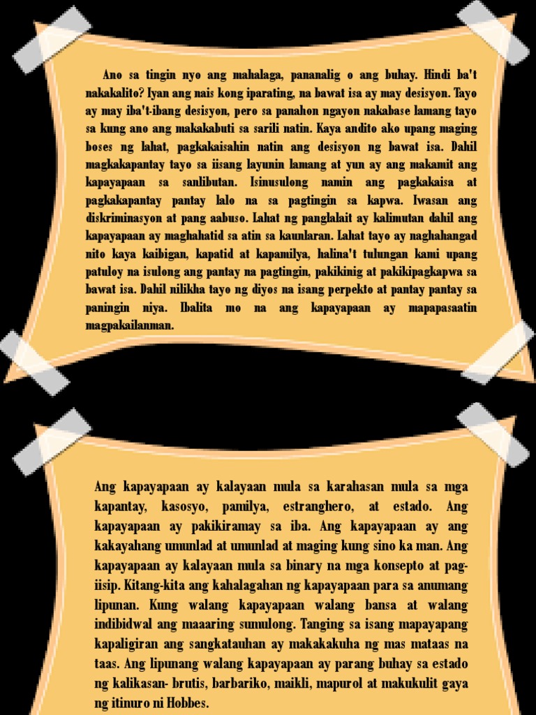 Performance Task #1 AP Q4 | PDF