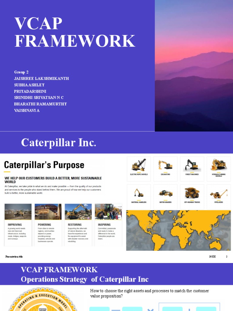 Vcap Framework - Group 2 | PDF