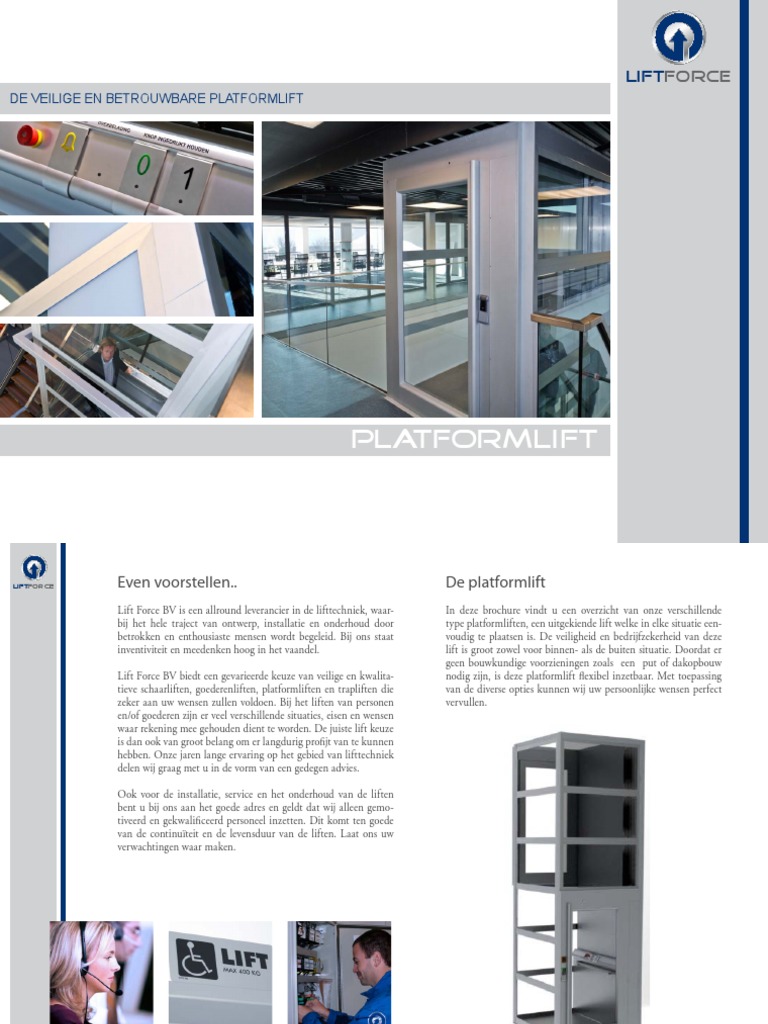 Platformlift Folder | PDF