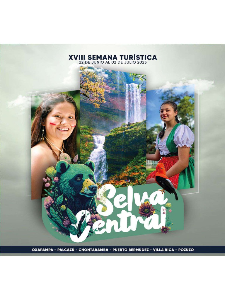 PROGRAMA OFICIAL SEMANA TURISTICA DE LA SELVA CENTRAL | PDF
