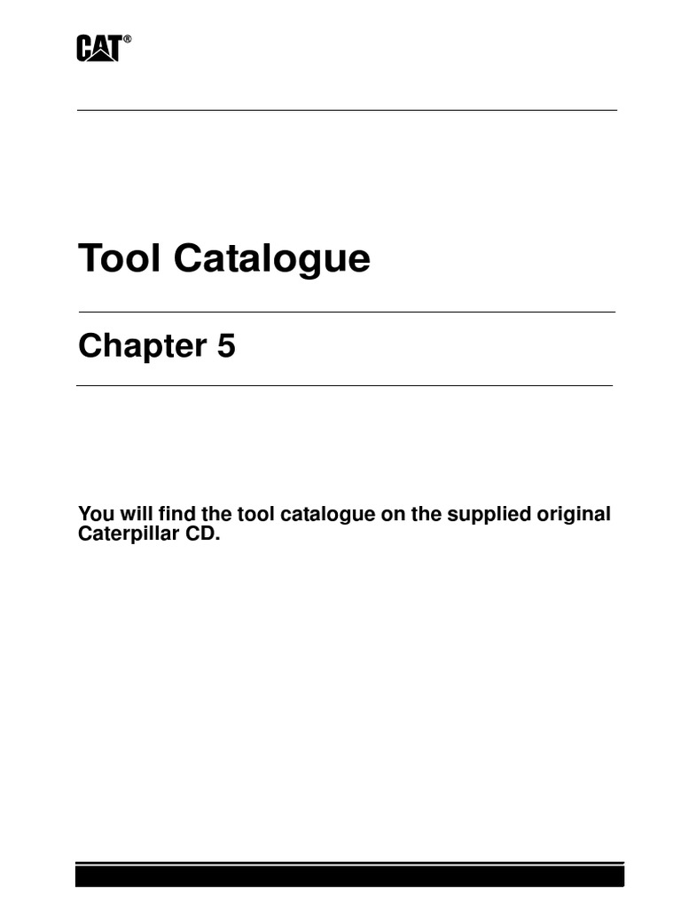 5 - Tool Catalogue | PDF