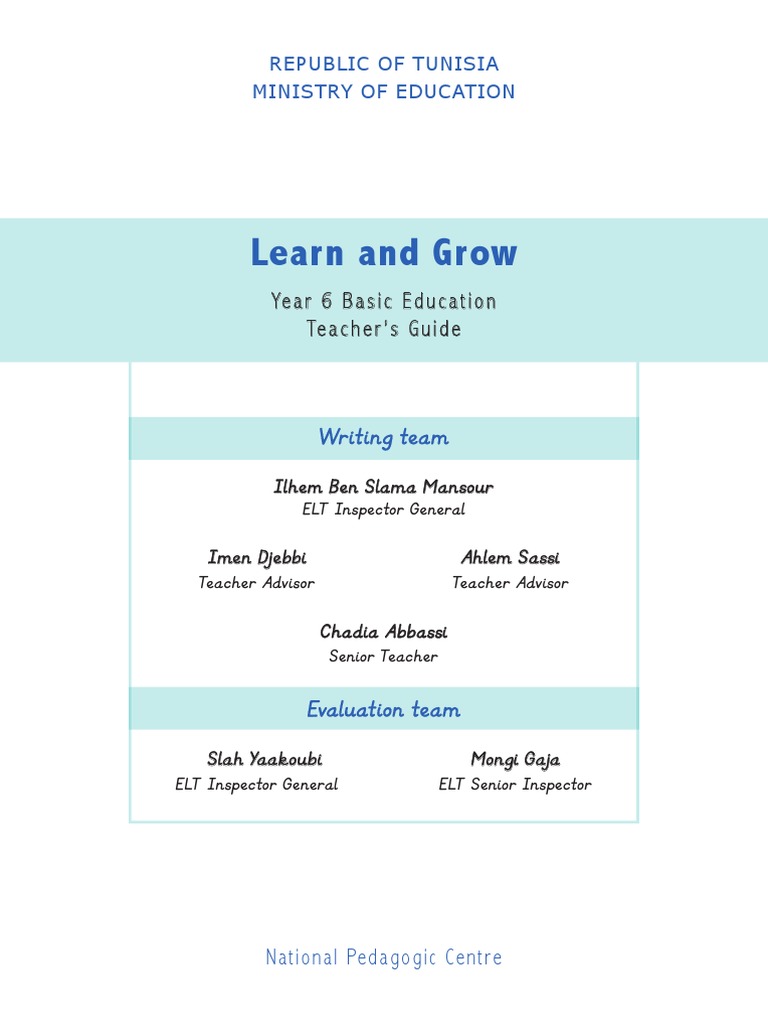 Learn and Grow: Writing Team | PDF | Reading Comprehension | Learning