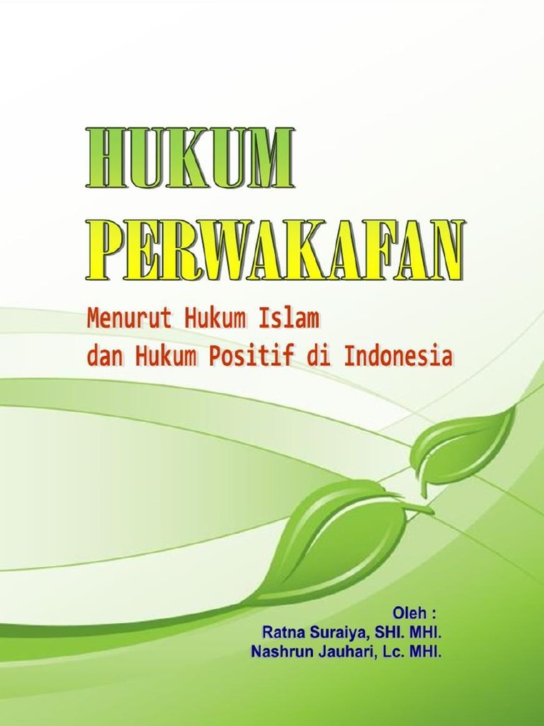 Hukum Perwakafan PDF | PDF