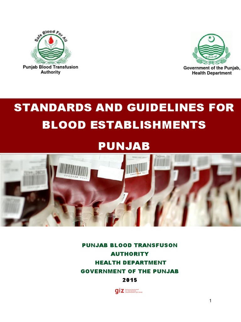 Guidelines | Download Free PDF | Blood Donation | Blood Plasma