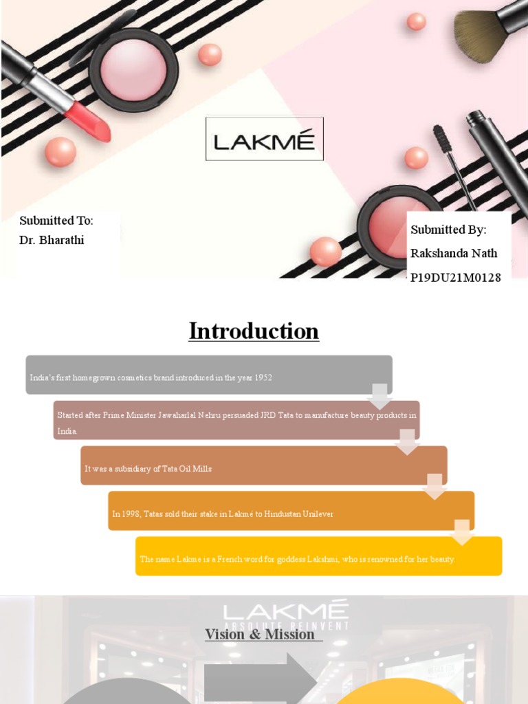 LAKME Presentation | PDF | Brand | Business