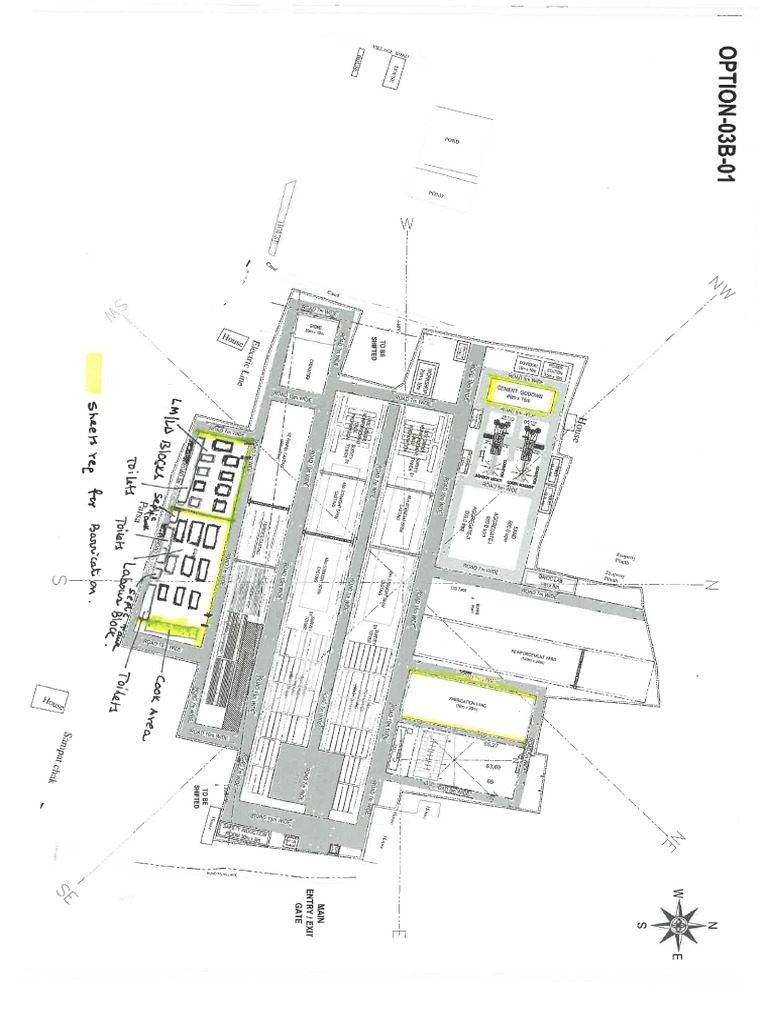 Casting Yard Layout | PDF