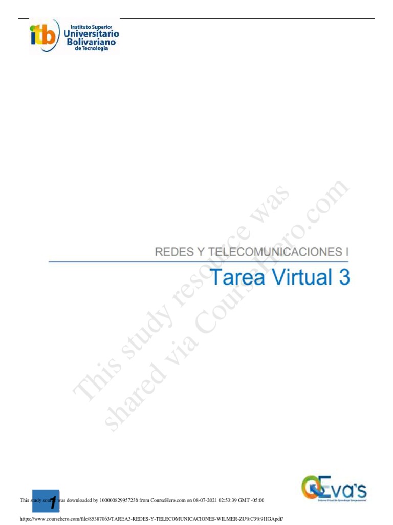 Tarea 3 Redes y Telecomunicaciones Wilmer Zu Iga PDF | PDF | Dirección IP | Arquitectura de internet