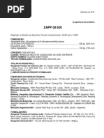 Bula do Herbicida Flexstar GT | PDF | Agricultura | Enzima