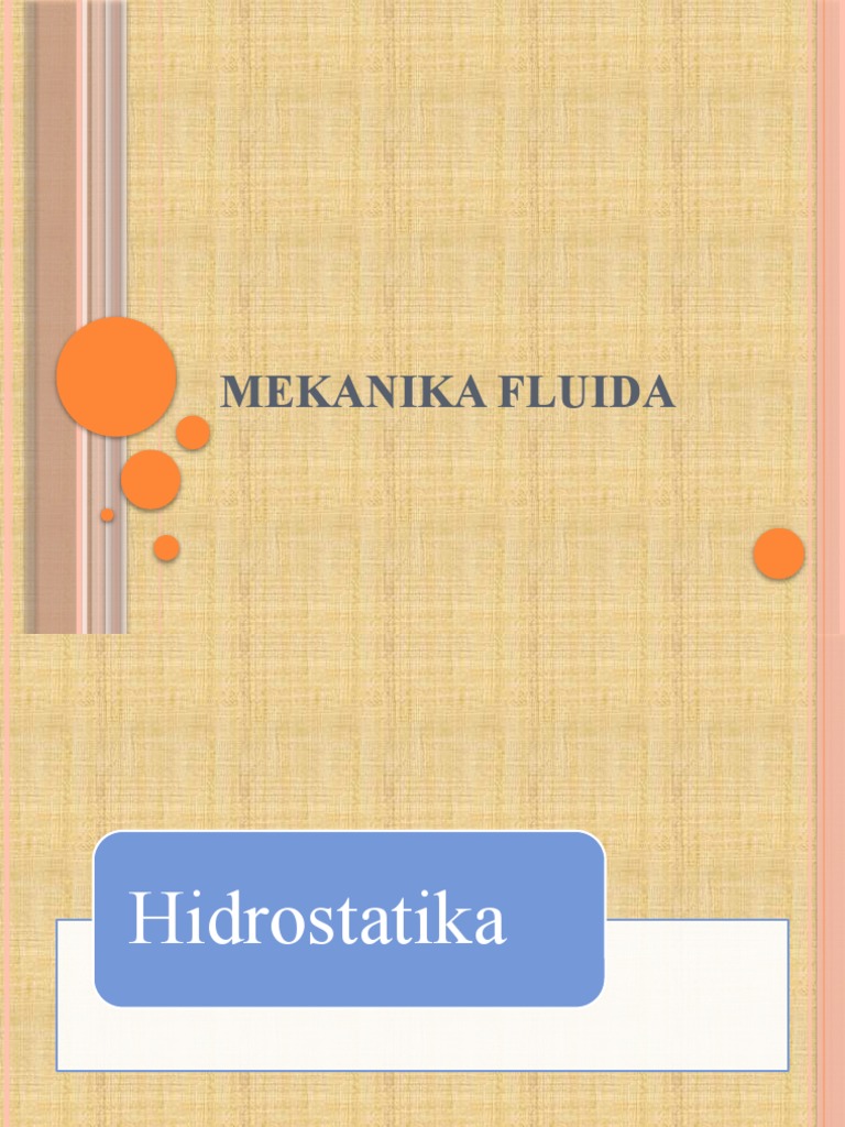 Hidrostatika | PDF