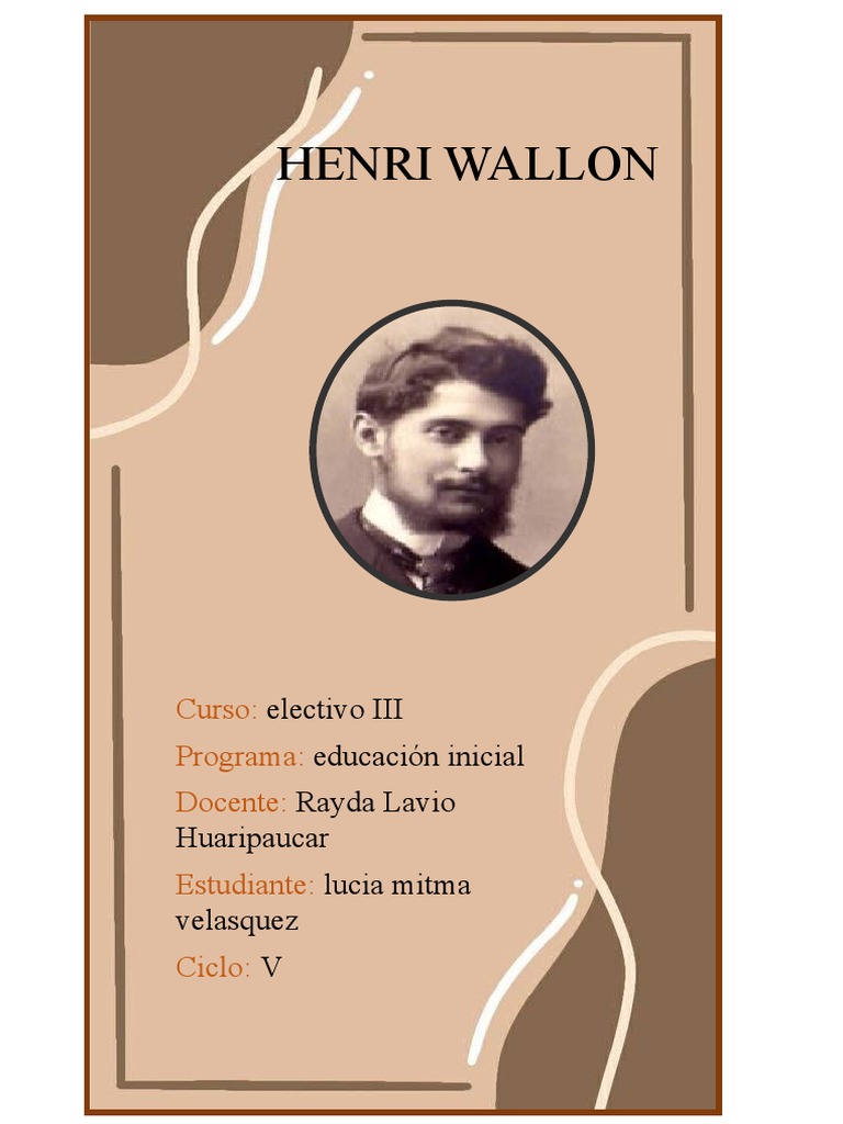 Henri Wallon | PDF