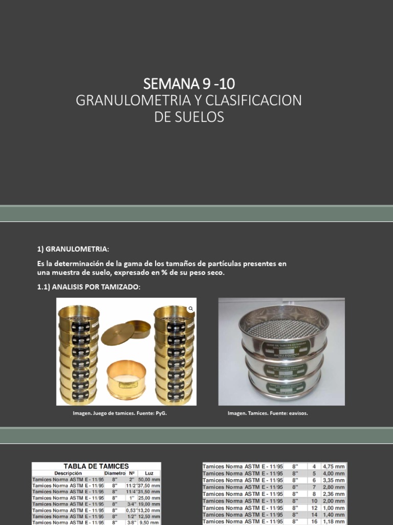Mecanica de Suelos I - Semana 9-10 | PDF | Ingeniero civil | Ingeniería ...