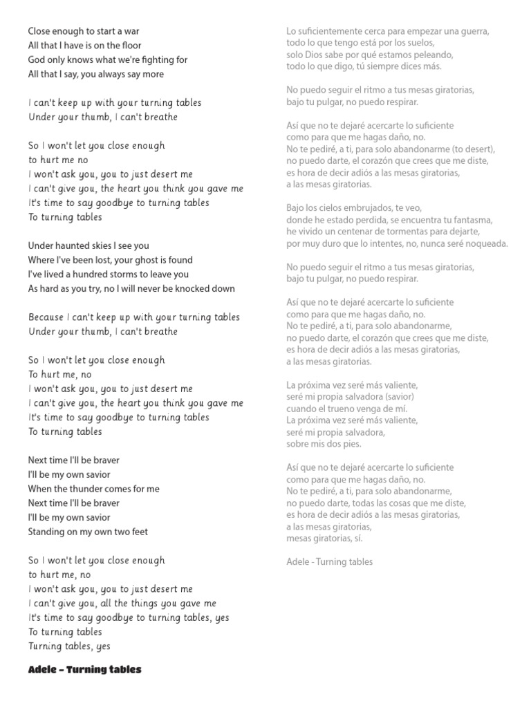 Letra Adele-Técnica Vocal | Descargar gratis PDF | Música grabada