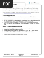 Agilent 6400 Series Preventive Maintenance Checklist - April2020 | PDF | Electrospray Ionization ...