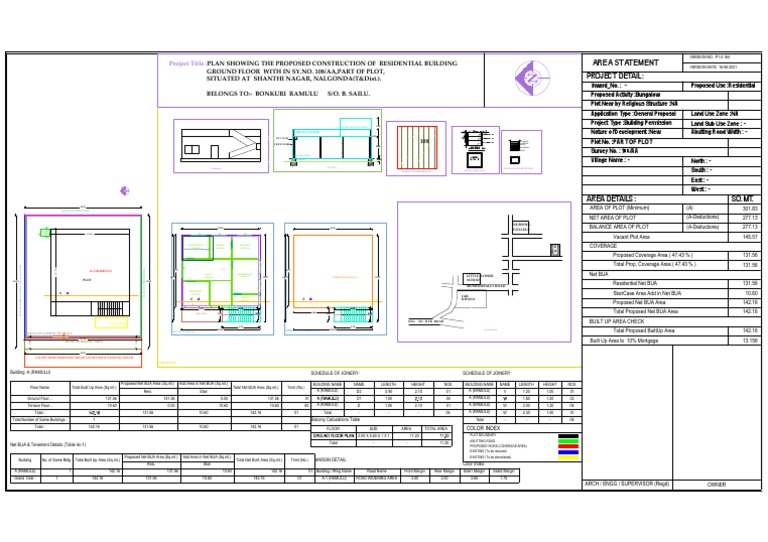 Bonkuri Ramulu 01 Plan | PDF | Queensland Heritage Register | Houses