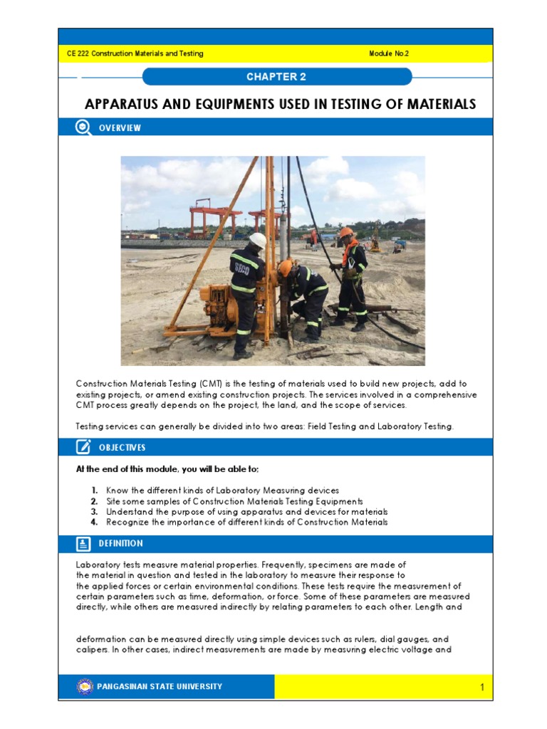 CMT - Module 2-1 | PDF | Electromagnetism | Equipment