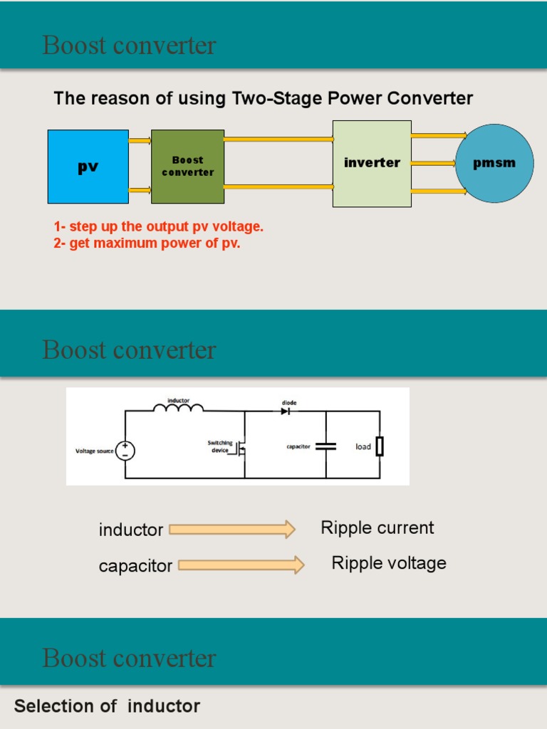 Boost Converter Design Guide | PDF | Science & Mathematics | Technology ...