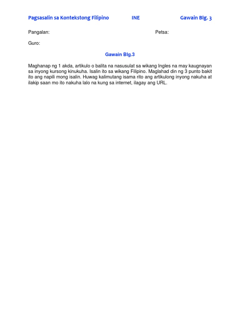 PKF Gawain Blg.3 | PDF