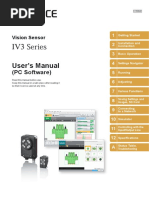PC Software For IV3/IV2/IV Series Instruction Manual: Important ...